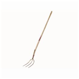 Freund Victoria Streugabel 3 Zinken 26x20cm 135cm Eschen-Stiel, gold-lackiert