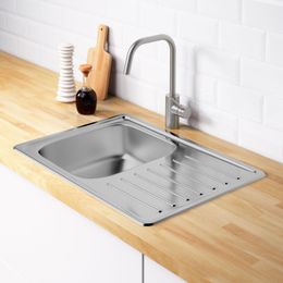 IKEA FYNDIG Einbausp&uuml;le, 1 Becken/Abtropffl&auml;che