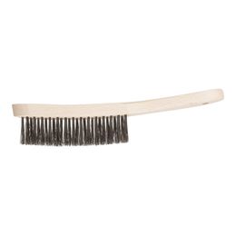 Pferd TOOLS Handb&uuml;rste f&uuml;r Kehln&auml;hte HBK 3reihig Edelstahl-Draht-&Oslash; 0,35 mm (43698011)