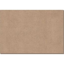 Sigel Schreibunterlage Blanko Natural, Format ca. A2, 30 Blatt, sprachneutral ohne Kalendarium, Kraftpapier, braun