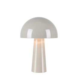 Marksl&ouml;jd Marksl&ouml;jd Tischleuchte Mantar, Greige, Metall, oval,oval, 25x36x25 cm, Wippschalter, Lampen & Leuchten, Innenbeleuchtung, Leuchten nach R&auml;umen, Schlafzimmerlampen