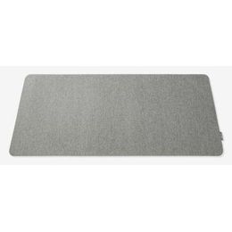 Sigel Schreibunterlage, extrabreit, einrollbar, Klettverschlussband, Antirutsch-Noppen, B 800 x T 2 x H 300 mm, RPET/Filz, hellgrau