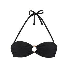 Lascana Bikini Top female size 75 Black
