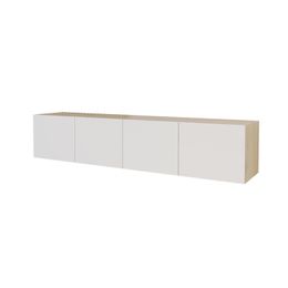 LOWBOARD ELIO-W 2x100x40x40 cm - Artisan / Wei&szlig;