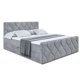 BOXBETT CATOR-Z - 140x200 cm - H4 - Grau