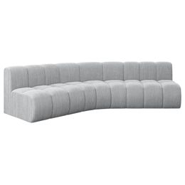 ECKSOFA modulares Sofa Montra-L1 - 290x174x70 cm Grau