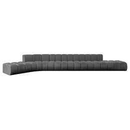 ECKSOFA modulares Sofa Solven-L3 - 562x174x70 cm Dunkelgrau