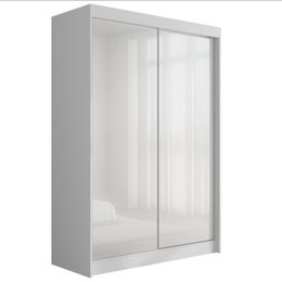 KLEIDERSCHRANK PEKA - 150 cm - Wei&szlig;