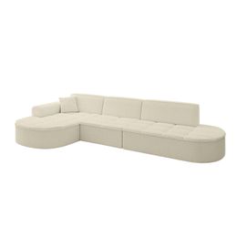 ECKSOFA Ottomane Links TARO-L2 - 328x171x79,5 cm Beige