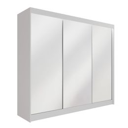 KLEIDERSCHRANK AMOHA mit LED - 250 cm - Wei&szlig;