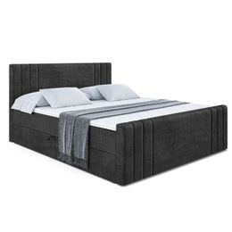 BOXBETT CELESTIA-Z - 140x200 cm - H3 - Schwarz