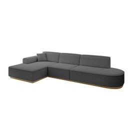 ECKSOFA Ottomane Links IREA-L2-v2 - 327x165x80 cm Grau
