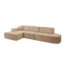ECKSOFA Ottomane Links IREA-L2 - 328x171x83 cm Beige