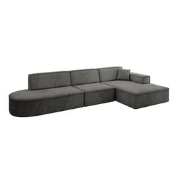 ECKSOFA Ottomane Rechts IREA-L2-v4 - 327x165x77 cm Ecru