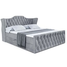 BOXBETT VILA-Z - 120x200 cm - H3 - Grau