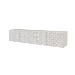 LOWBOARD VIRA-W 2x100x40x40 cm - Wei&szlig;
