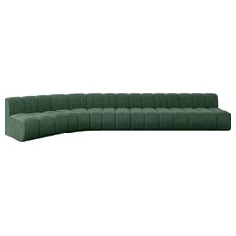 ECKSOFA modulares Sofa Montra-L3 - 472x174x70 cm Gr&uuml;n
