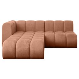 ECKSOFA modulares Sofa Darnel-L1 - 205x177x70 cm Apricot