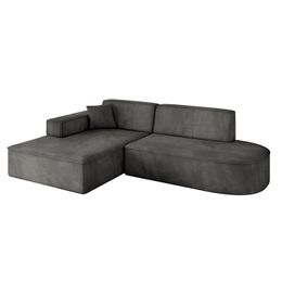 ECKSOFA Ottomane Links IREA-L1-v4 - 232x165x77 cm Ecru