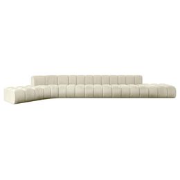 ECKSOFA modulares Sofa Solven-L3 - 562x174x70 cm Beige