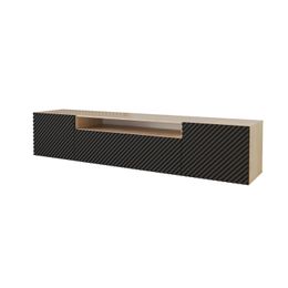 LOWBOARD ZENO-W 200x40x41 cm - Artisan / Schwarz