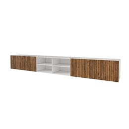 LOWBOARD KITO-W 3x100x40x40 cm - Wei&szlig; / Katania
