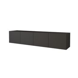 LOWBOARD ELIO-W 2x100x40x40 cm - Schwarz