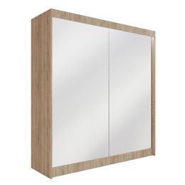 KLEIDERSCHRANK AMOHA mit LED - 200 cm - Sonoma Eiche