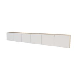 LOWBOARD ELIO-W 3x100x40x40 cm - Artisan / Wei&szlig;