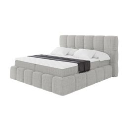 BOXBETT - AURI-H3 - 140x200 Hellgrau Aragon
