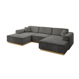 WOHNLANDSCHAFT IREA-U1-v2 - 301x165x80 cm Ecru