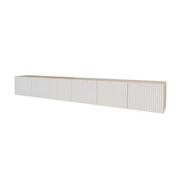 LOWBOARD NOA-2-W 3x100x40x40 cm - Artisan / Wei&szlig;