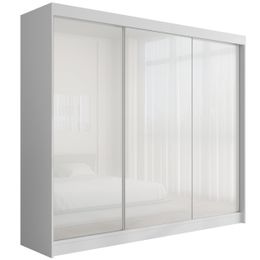 KLEIDERSCHRANK PEKA - 250 cm - Wei&szlig;