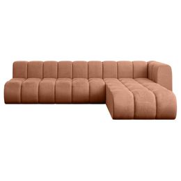 ECKSOFA modulares Sofa Darnel-L2 - 296x177x70 cm Apricot