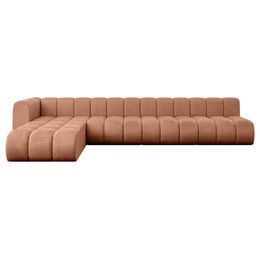 ECKSOFA modulares Sofa Darnel-L3 - 387x177x70 cm Apricot