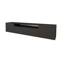 LOWBOARD NOA-2-W 200x40x41 cm - Schwarz