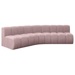 ECKSOFA modulares Sofa Montra-L1 - 290x174x70 cm Rosa