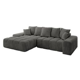 ECKSOFA Ottomane Links ENSI-L - 267x164x69 cm Anthrazit