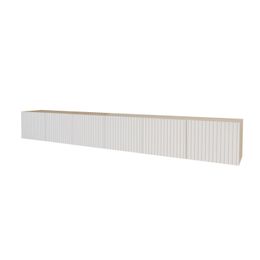 LOWBOARD KITO-W 3x100x40x40 cm - Artisan / Wei&szlig;