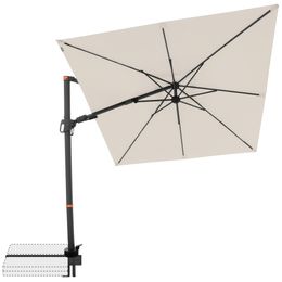 Doppler Ampelschirm MyZone Naturfarben ca. 210x210cm