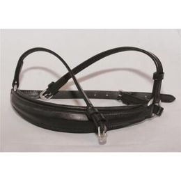 Hans Melzer Horse Equipment Hans Melzer Reithalfter hannoversch schwarz/silber WB (Warmblut)