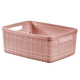 Korb JUTE rosa