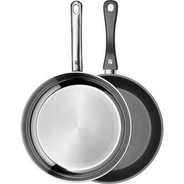WMF Pfannenset Devil A Profi, Metall, 2-teilig, rund, TransTherm&reg;-Allherdboden, Kochen, Pfannen, Pfannensets