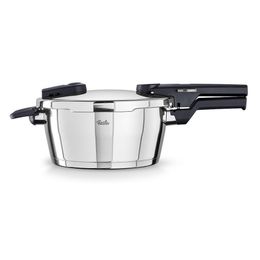 Fissler Schnellkochtopf Vitaquick&reg; Poliert, Silber, Metall, 3.5 L, Druckregelventil, Druckanzeige, Kochen, T&ouml;pfe, Schnellkocht&ouml;pfe