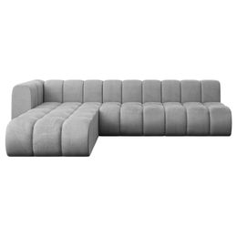 ECKSOFA modulares Sofa Darnel-L2 - 296x177x70 cm Grau
