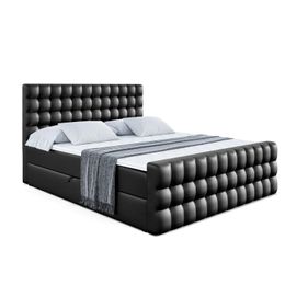 BOXBETT VIONE-Z - 140 x 200 - H3 - Schwarz Hochglanz