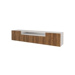 LOWBOARD KITO-W 200x40x41 cm - Wei&szlig; / Katania