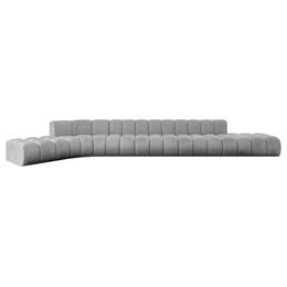ECKSOFA modulares Sofa Solven-L3 - 562x174x70 cm Grau