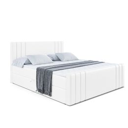 BOXBETT CELESTIA-Z - 140x200 cm - H4 - Wei&szlig; Hochglanz