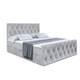 BOXBETT AMAY-Z - 140x200 cm - H3 - Hellgrau